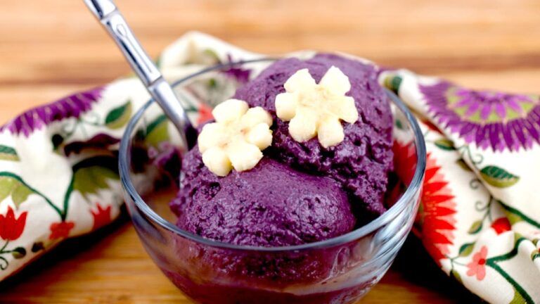 Helado de acai ⋆ Helados Caseros